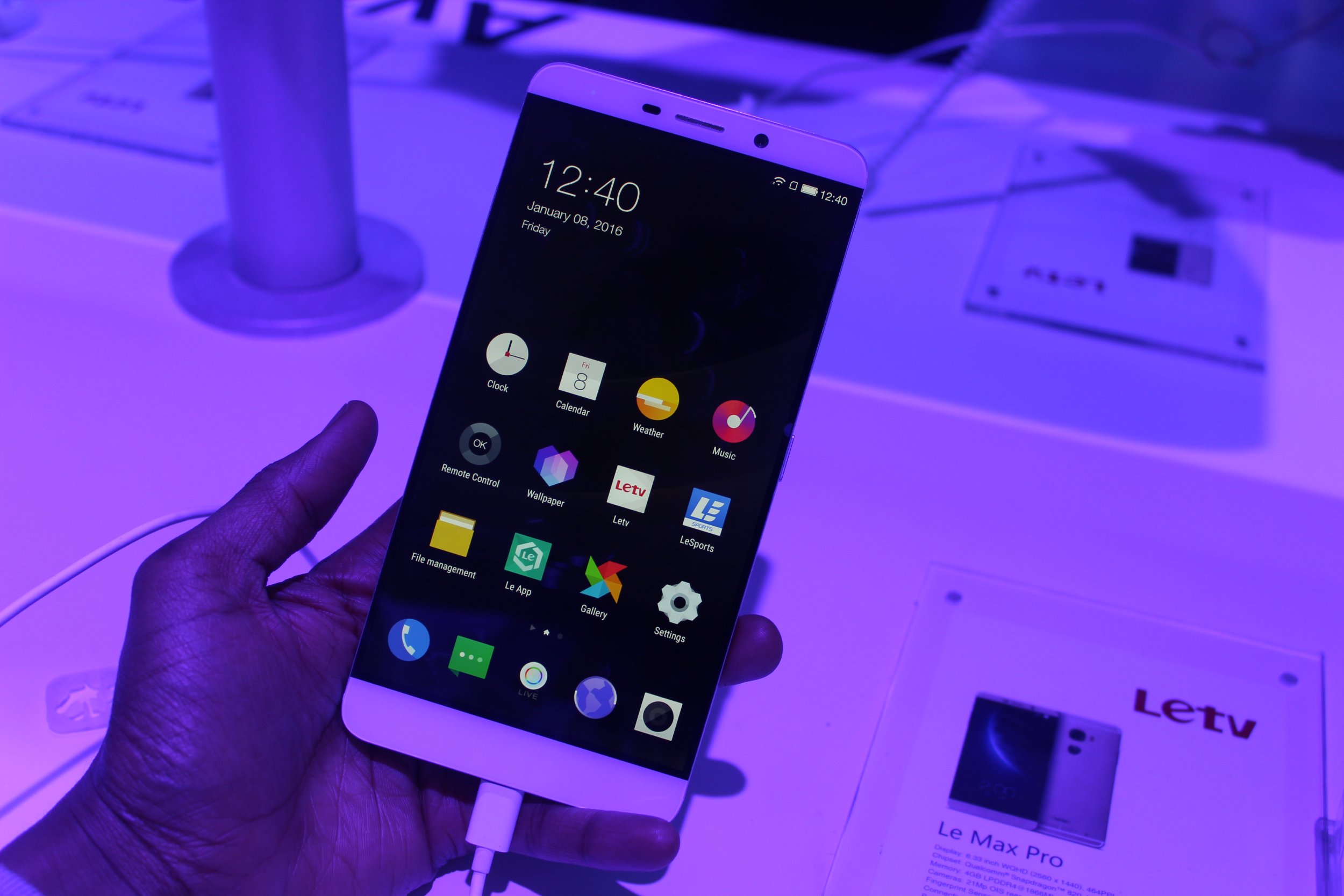 CES 2016: LeTV Le Max Pro, First Smartphone With Qualcomm Snapdragon ...