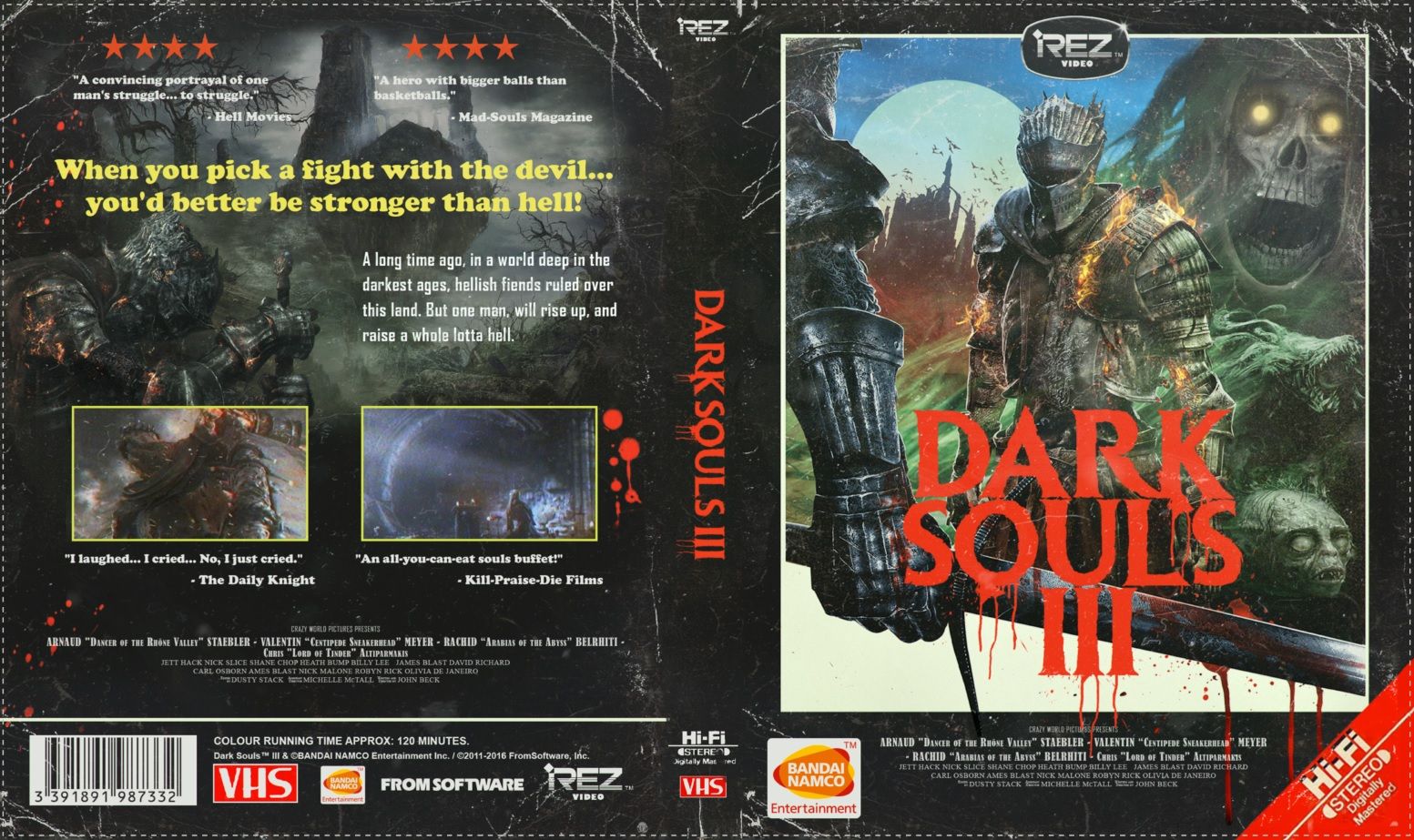 'Dark Souls 3' 80's Throwback Cover Art Released By Bandai Namco