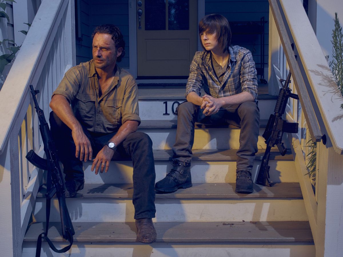 The Walking Dead: Andrew Lincoln Says Carl’s Death Will Be Cathartic