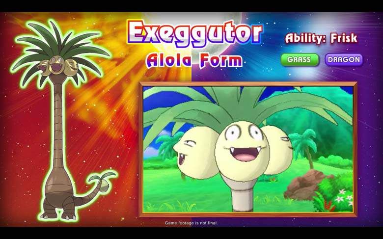 'Pokemon Sun And Moon' Alola Forms Are Ridiculous, Especially Exeggutor