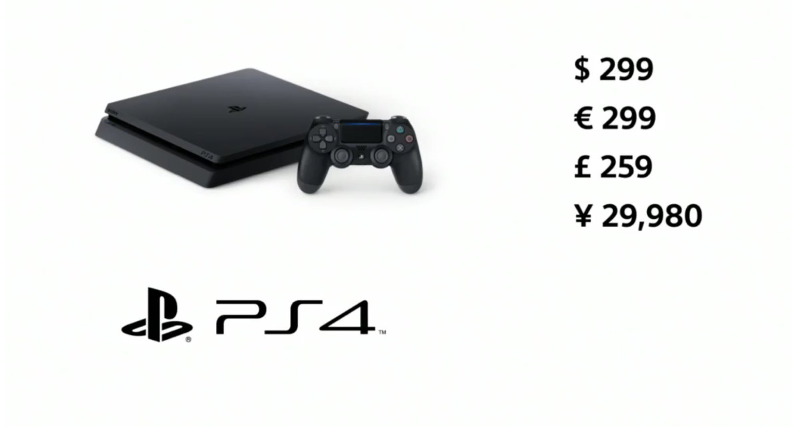 PS4 Slim Release Date: Smaller, Lighter, More Energy Efficient 500GB ...