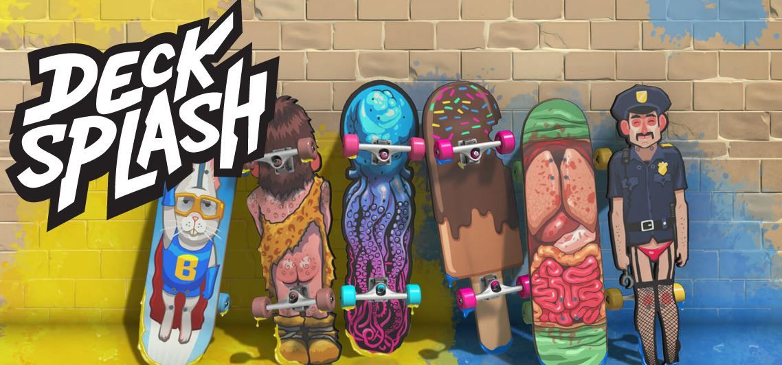 'Decksplash' Trailer Is Skateboarding Meets 'Splatoon'