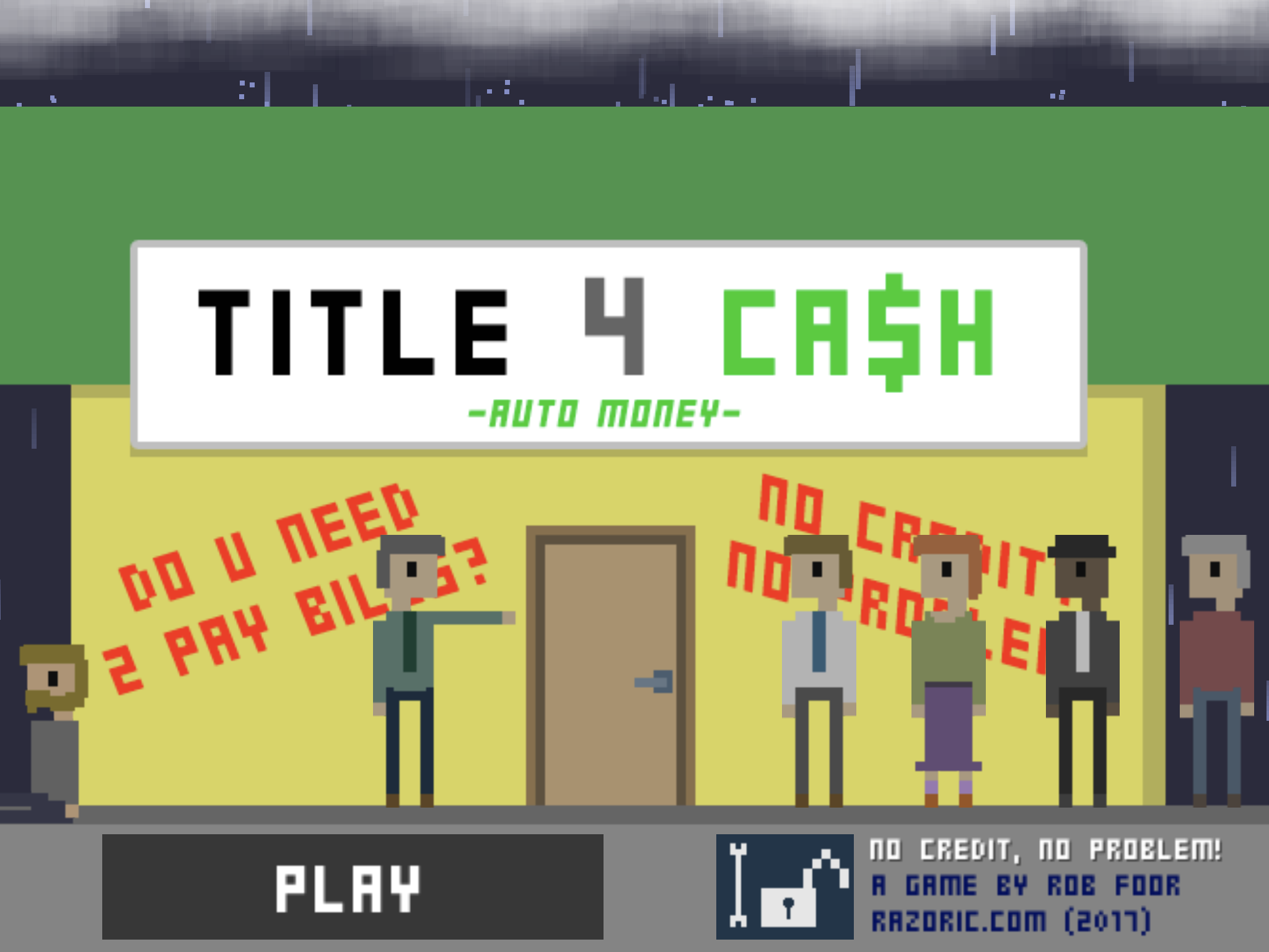 No Credit, No Problem Mobile Game Turns You Into A Loan Proffering Monster