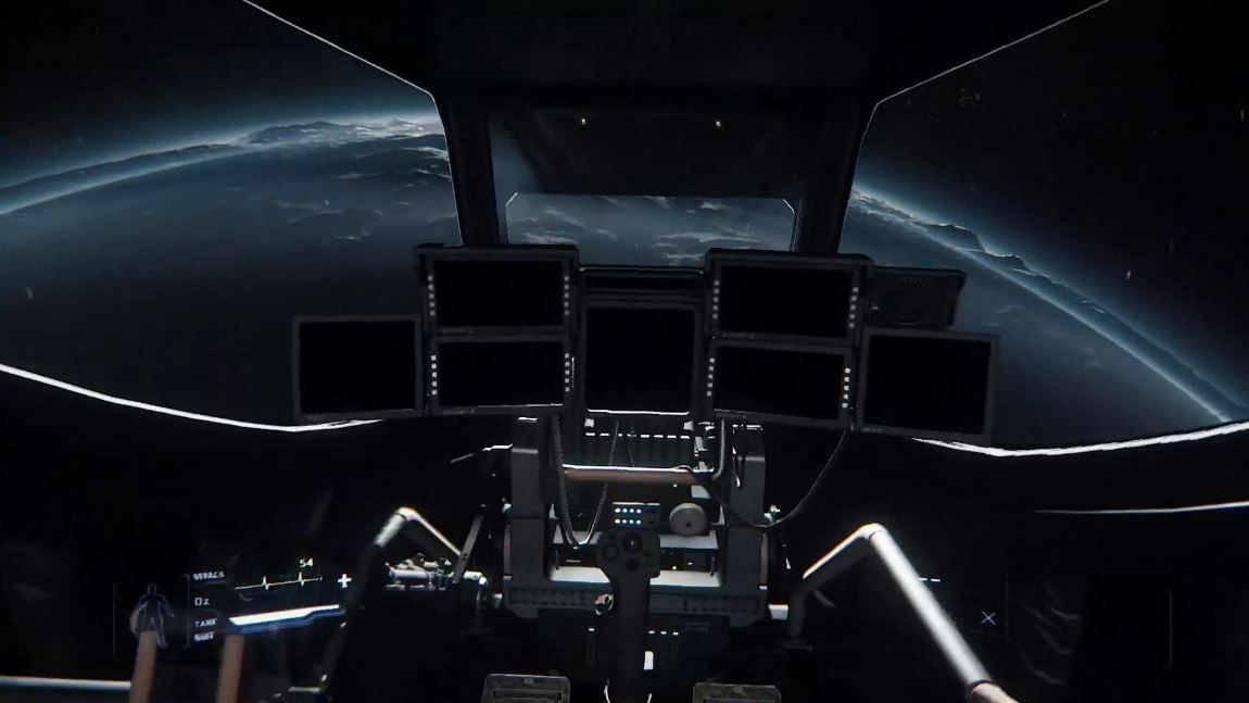 Star Citizen Gladius Cockpit