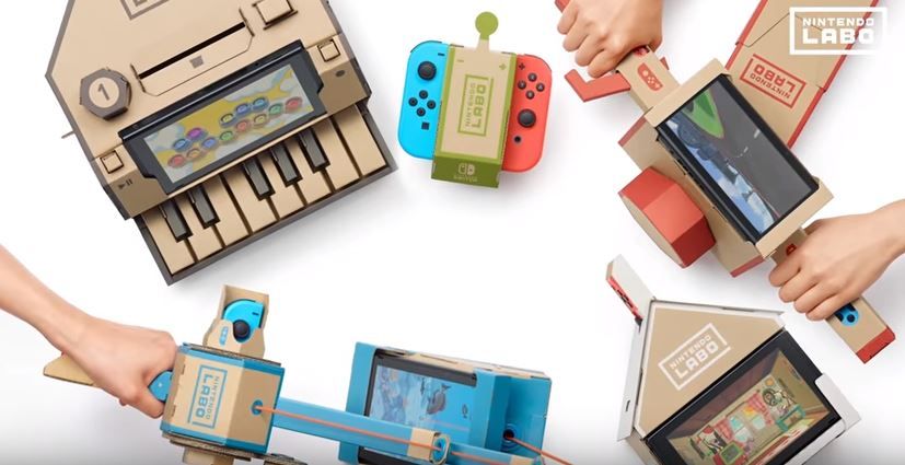 Nintendo Labo Game Modes And Garage Revealed In New Trailers