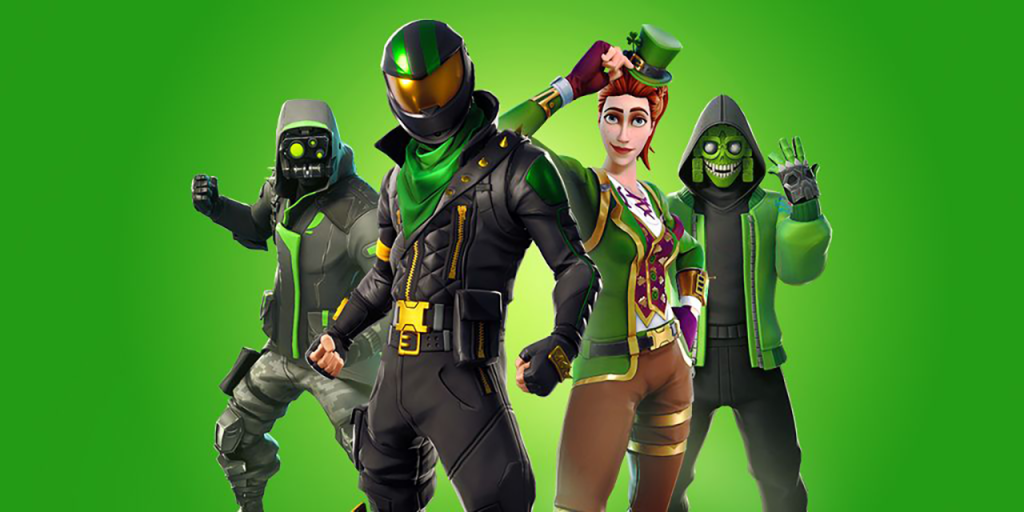 Fortnite Goes Green For St. Patrick's Day