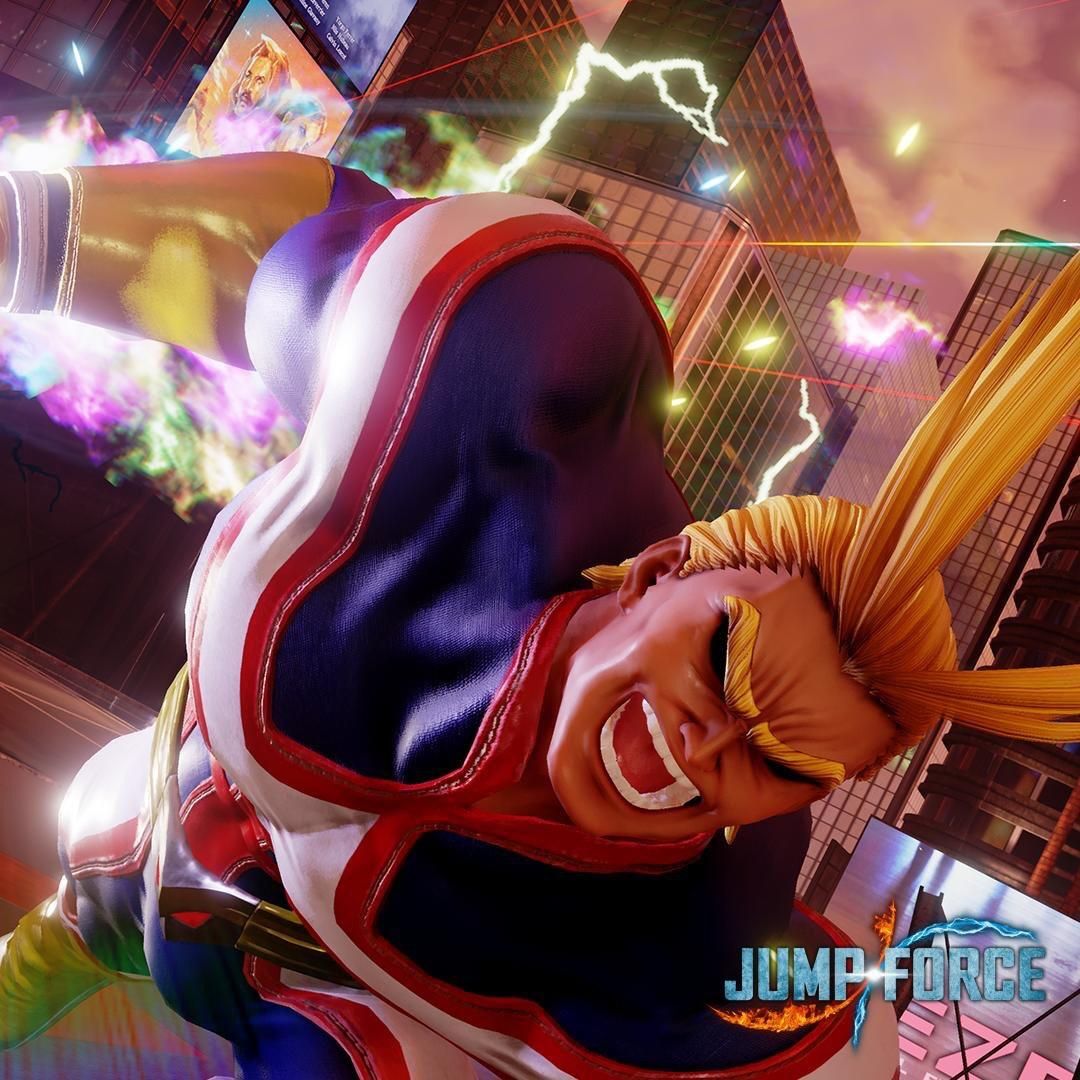 Jump Force Roster: All Might From My Hero Academia Next To Join