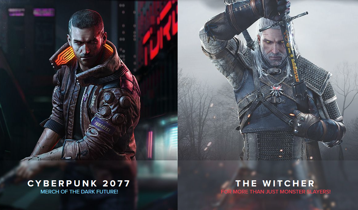 CD Projekt RED Officially Opens Its Own Merch Store