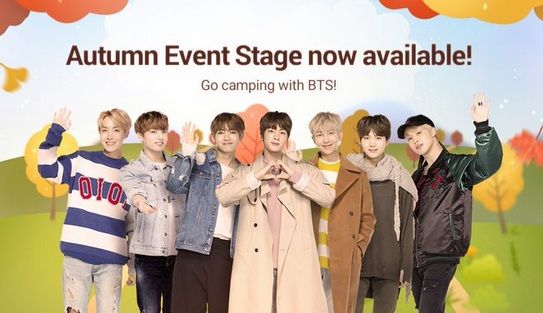 BTS World Goes Camping In Autumn Event