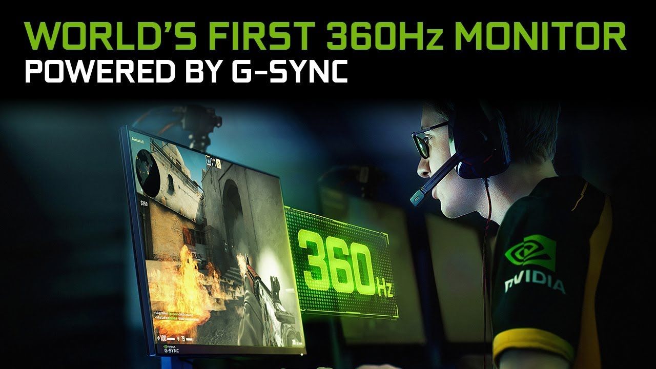 First 360Hz Gaming Monitors Announced