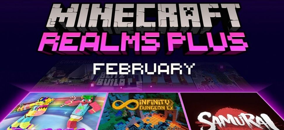 Minecraft Realm Plus: Seven New Maps Added For February