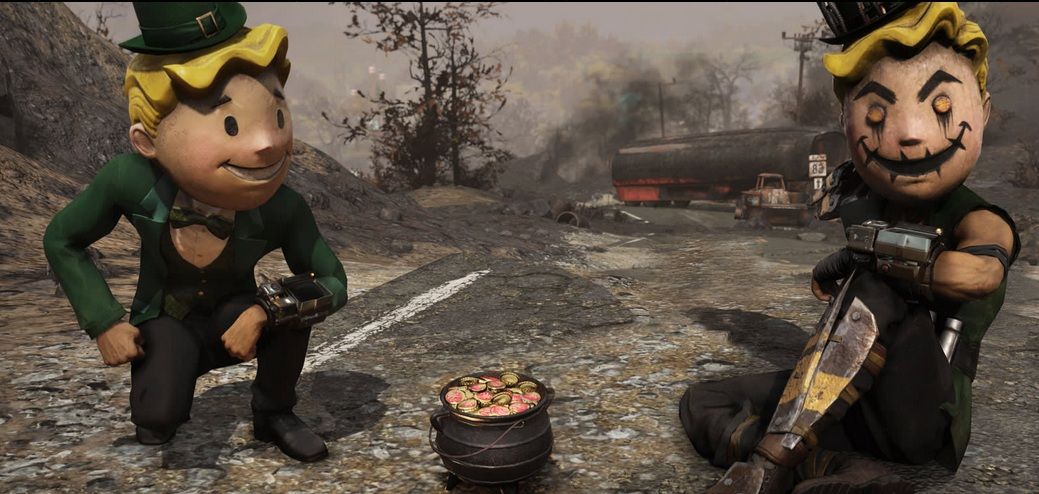Fallout 76 Atomic Store Update: Wear Green And Celebrate St. Patrick's ...