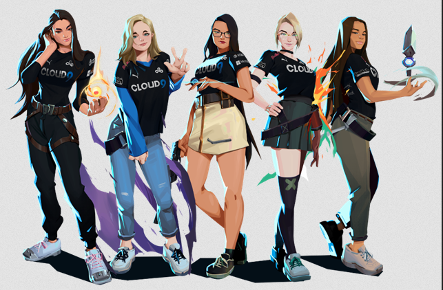 Cloud9’s Latest Valorant Esports Team Has An All-Women Roster