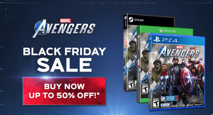 Marvel’s Avengers Offered At 50% Off With Black Friday Sale
