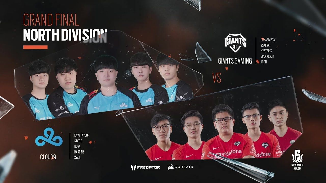 Rainbow Six Siege APAC North Giants vs. Cloud9