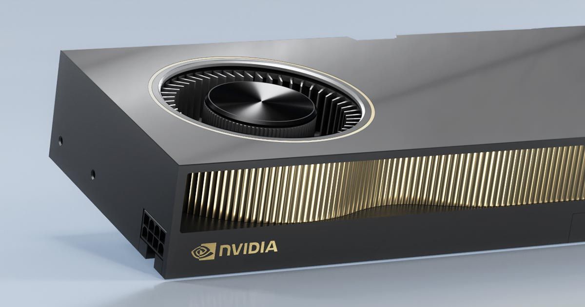Nvidia Reveals The Monstrous RTX A6000 Workstation GPU