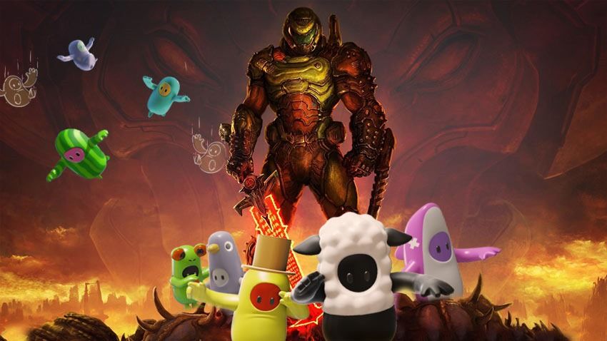 Fall Guys Latest Trailer Shows Off Doom Slayer Skins and More ...