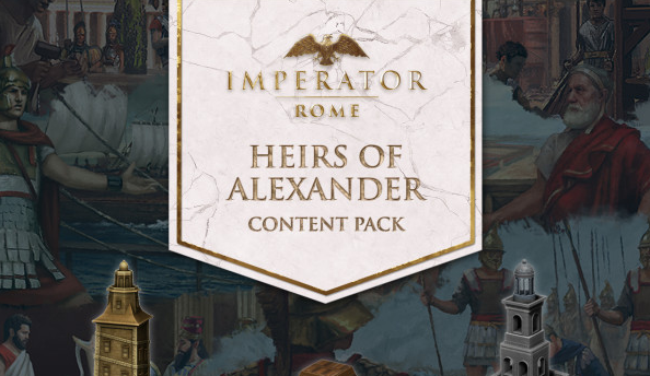 Imperator: Rome Launching Heirs of Alexander Pack February 16