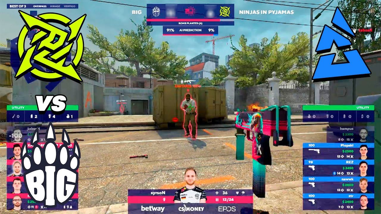 New NIP vs. BIG BLAST Premier - CS: GO HIGHLIGHTS