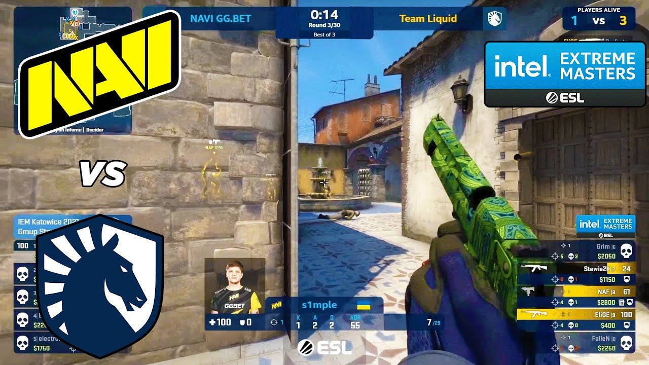 NaVi vs. Liquid - IEM Katowice - CS: GO Highlights