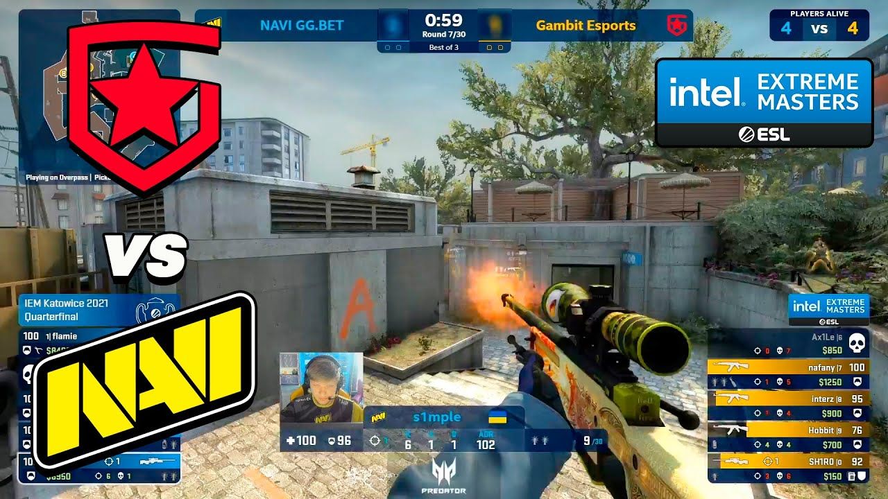 NaVi vs. Gambit - IEM Katowice - CS: GO Highlights