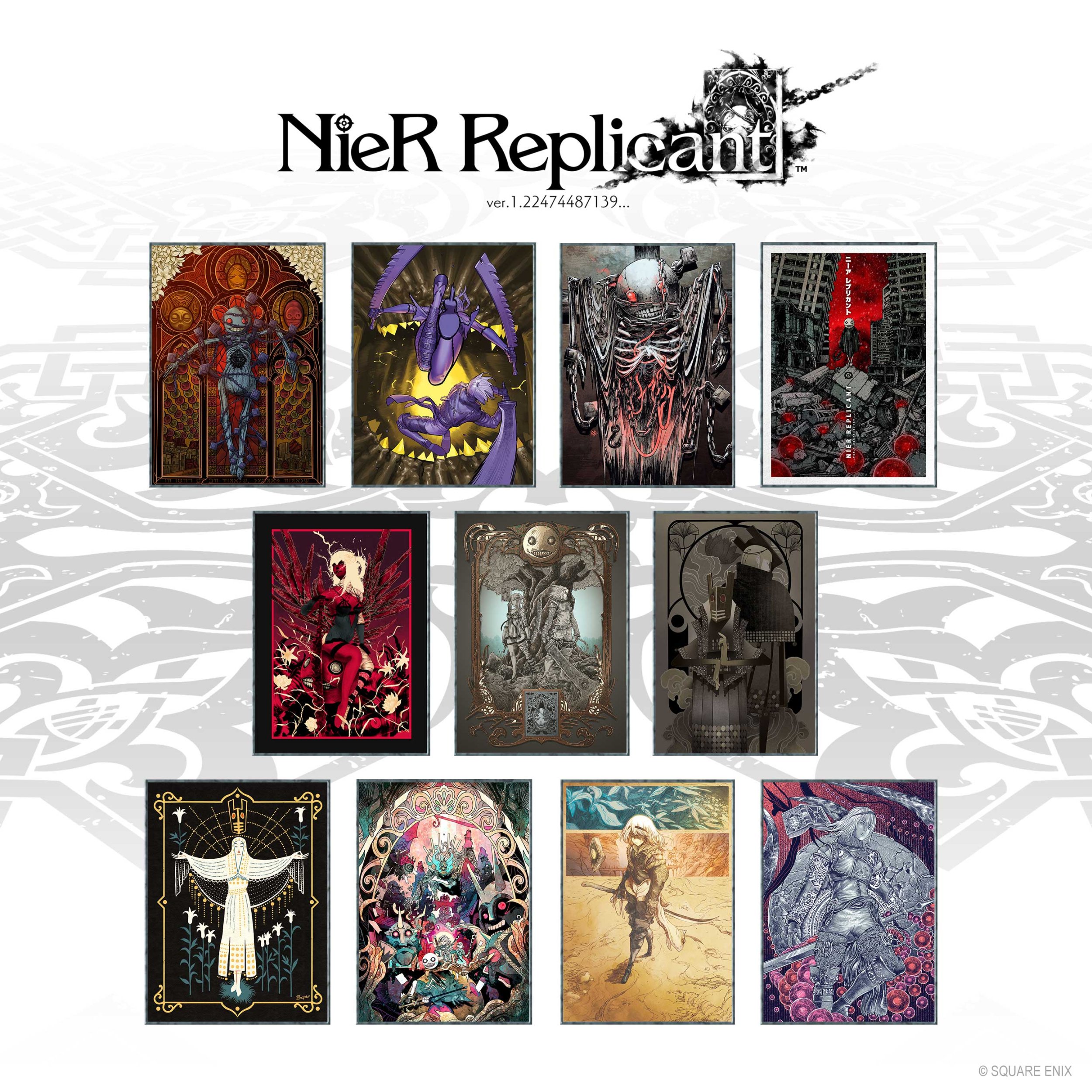 NieR Replicant Launches Digital Art Gallery