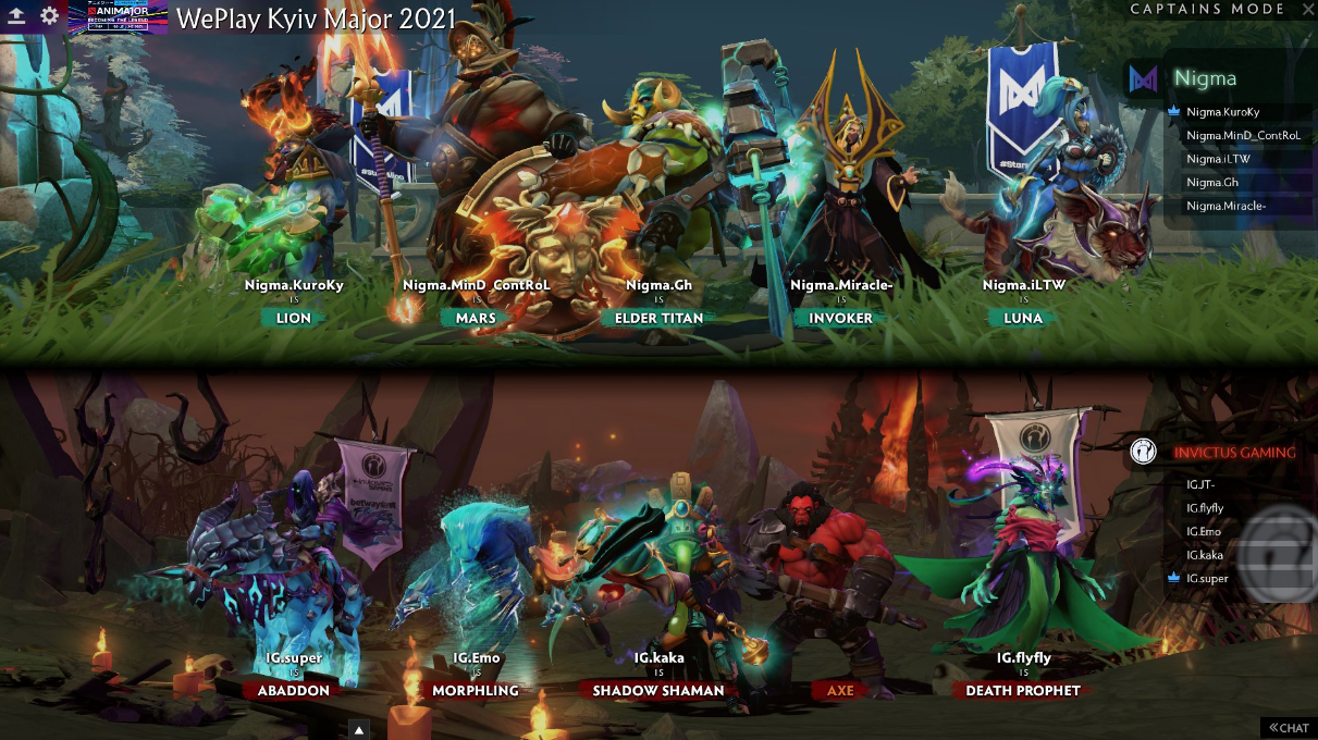 Dota 2 WePlay AniMajor: Vici Gaming and Team Nigma Make it to Group Stage
