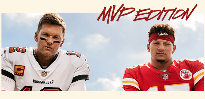 Tom Brady and Patrick Mahomes Together on Cover of EA Sports Madden NFL 22