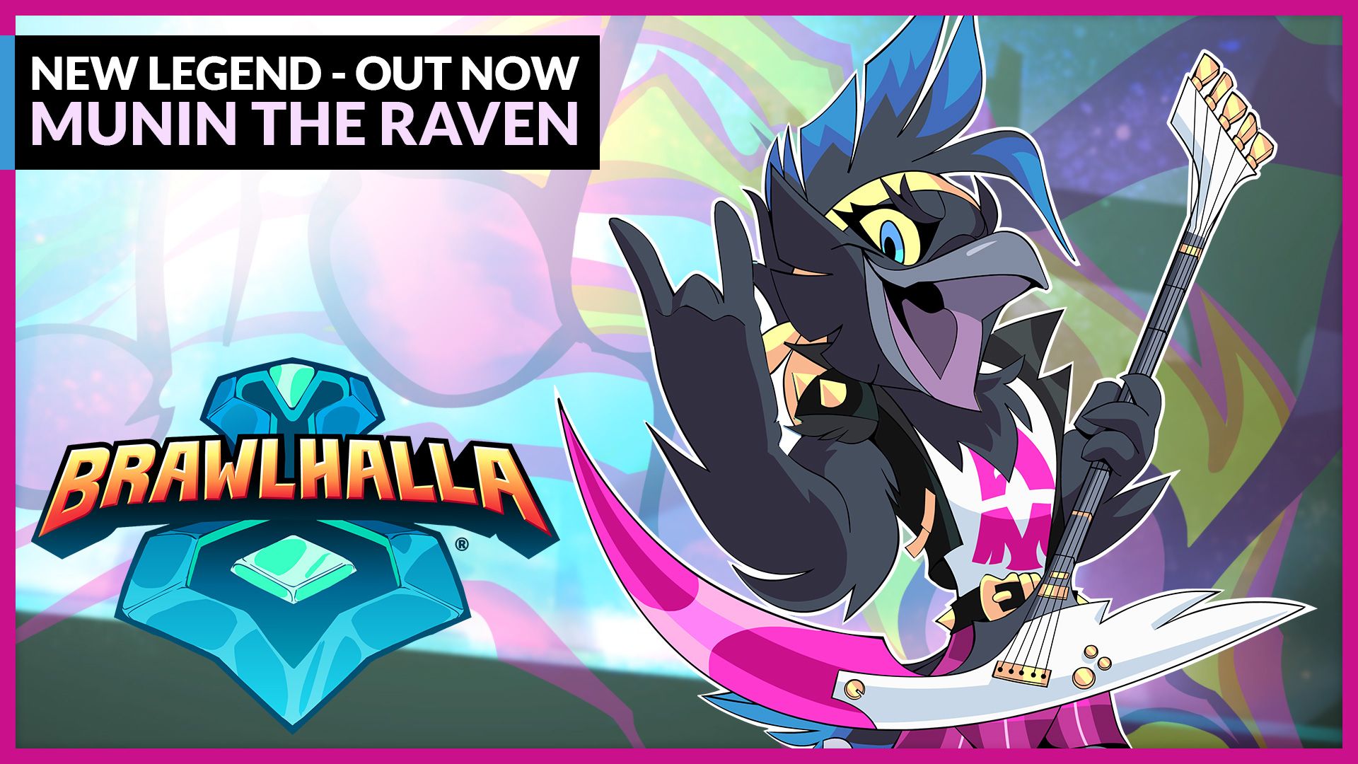 Brawlhalla: New Legend Munin the Raven Enters the Tournament
