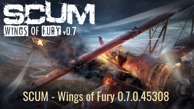 SCUM: Wings of Fury Update Introduces Planes and Parachutes