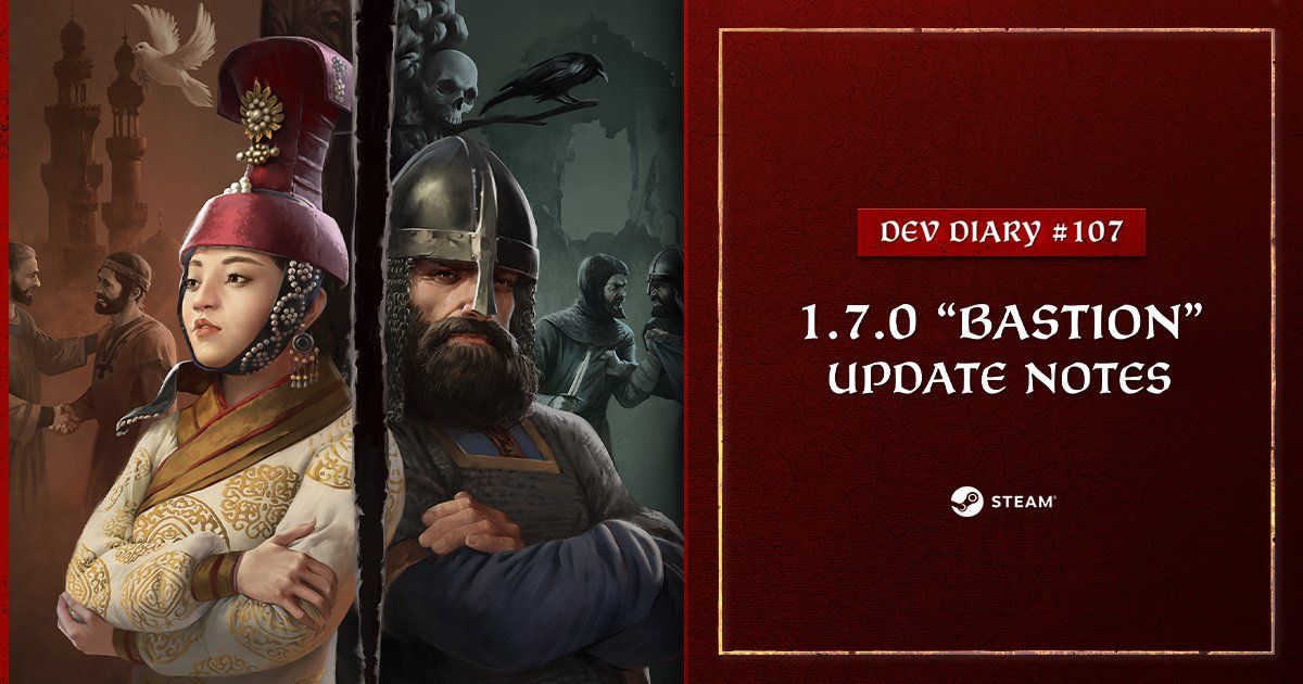 Crusader Kings 3: New Features Added in Bastion Update