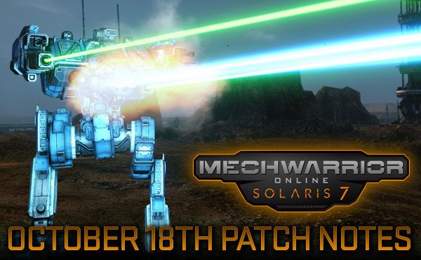 MechWarrior Online: Solaris 7 Patch 1.4.268.0 Features New Platinum ...