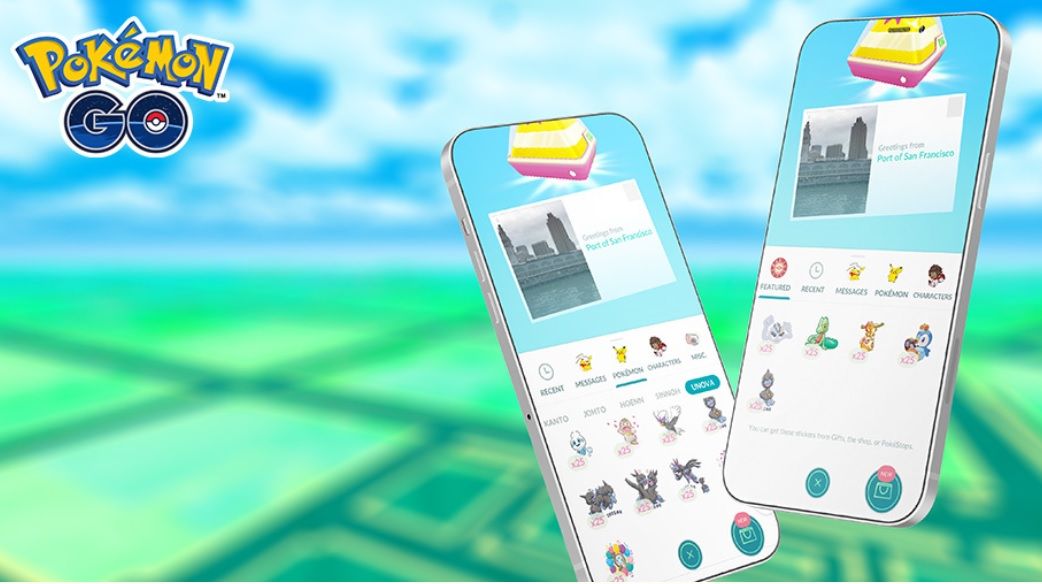 Pokémon GO Launching Update for Sticker Feature