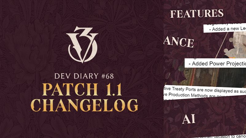 Victoria 3: Patch 1.1 Massively Improves AI Decision-Making