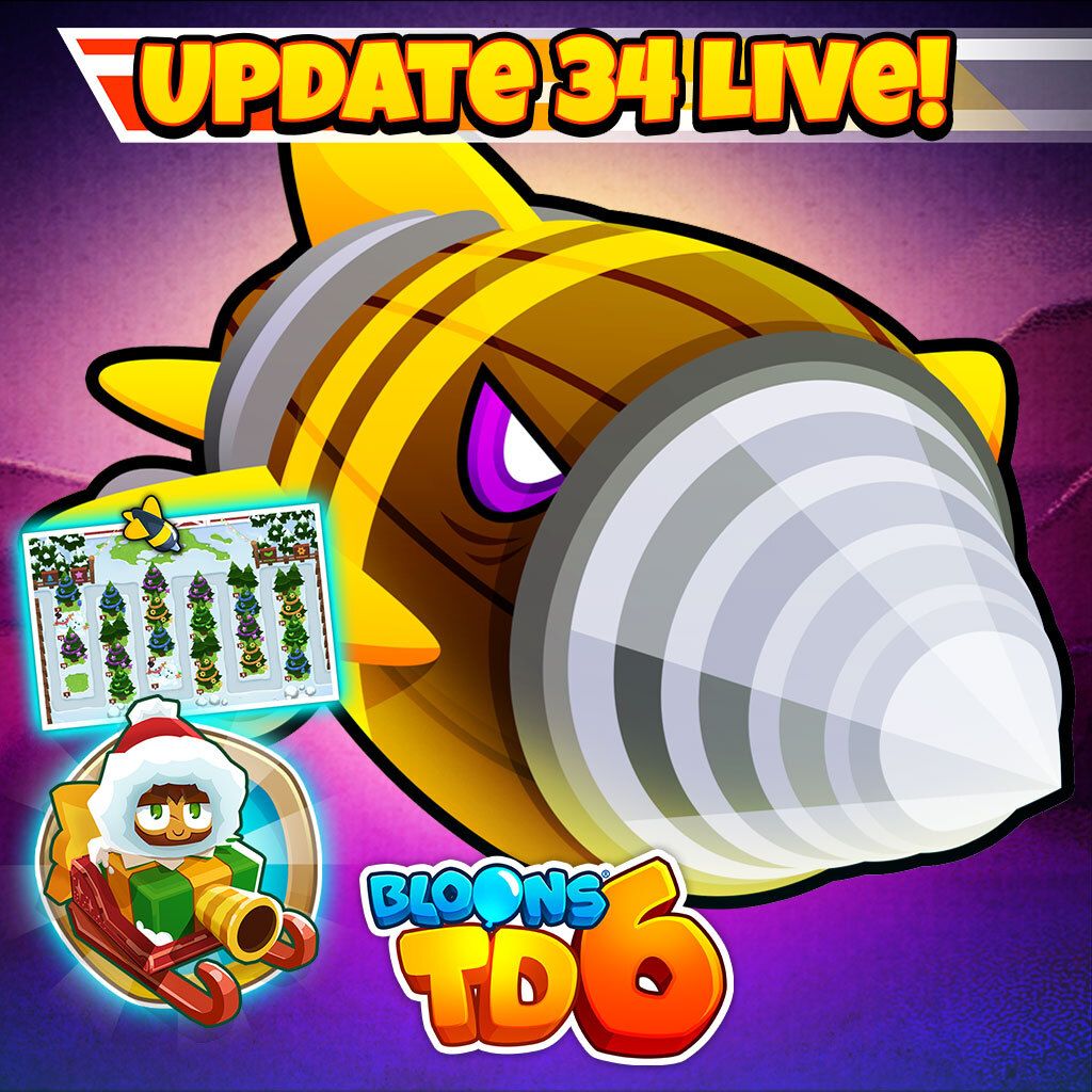 Bloons TD 6: Update v34.0 Buffs Mortar Monkey DoT; Nerfs Ice Monkey Pierce