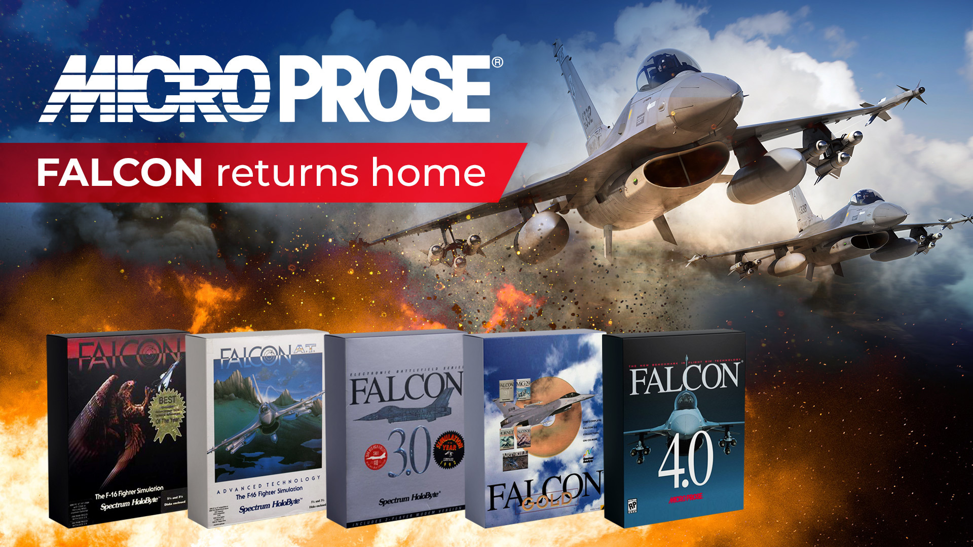 MicroProse Gets Back Rights to Falcon Series