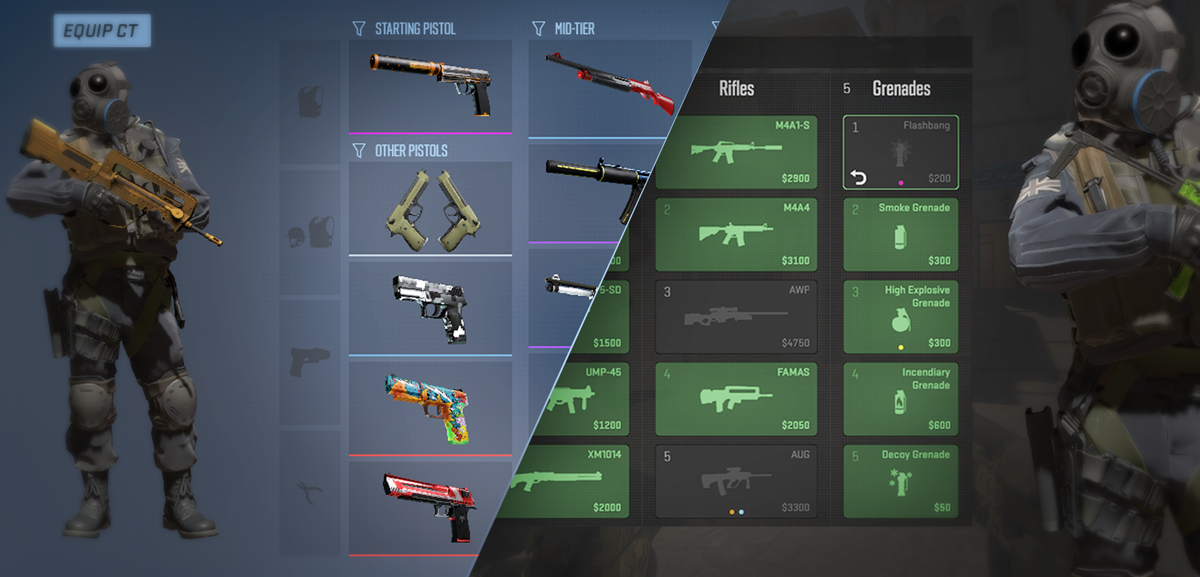 CS: GO Does Away Buy Menu Wheel in Latest Update