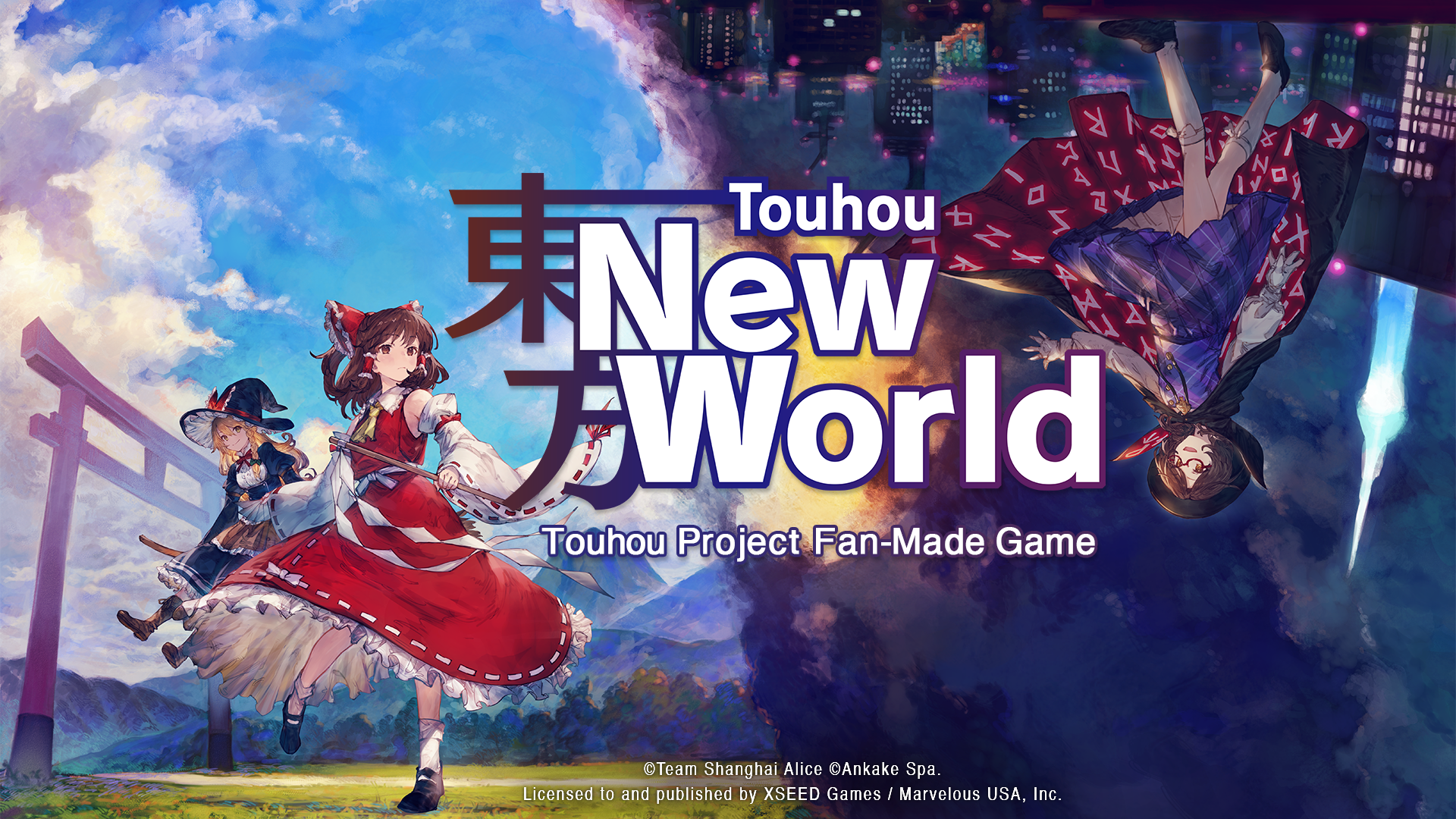 Touhou: New World Now Available Worldwide on PC via Steam