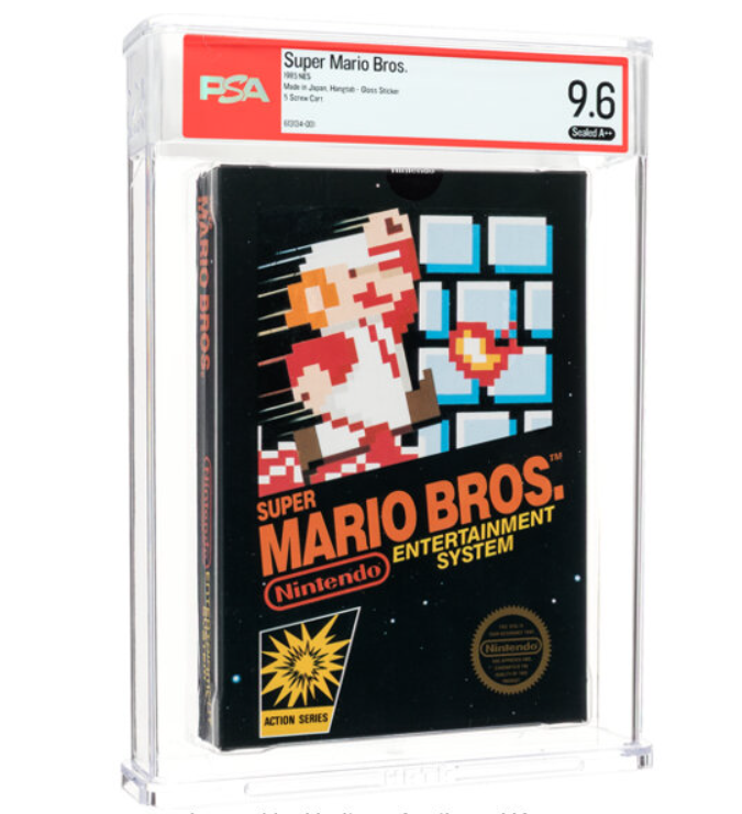 Sealed 'Super Mario Bros.' Copy Sells for $3 Million, Sets New Record ...