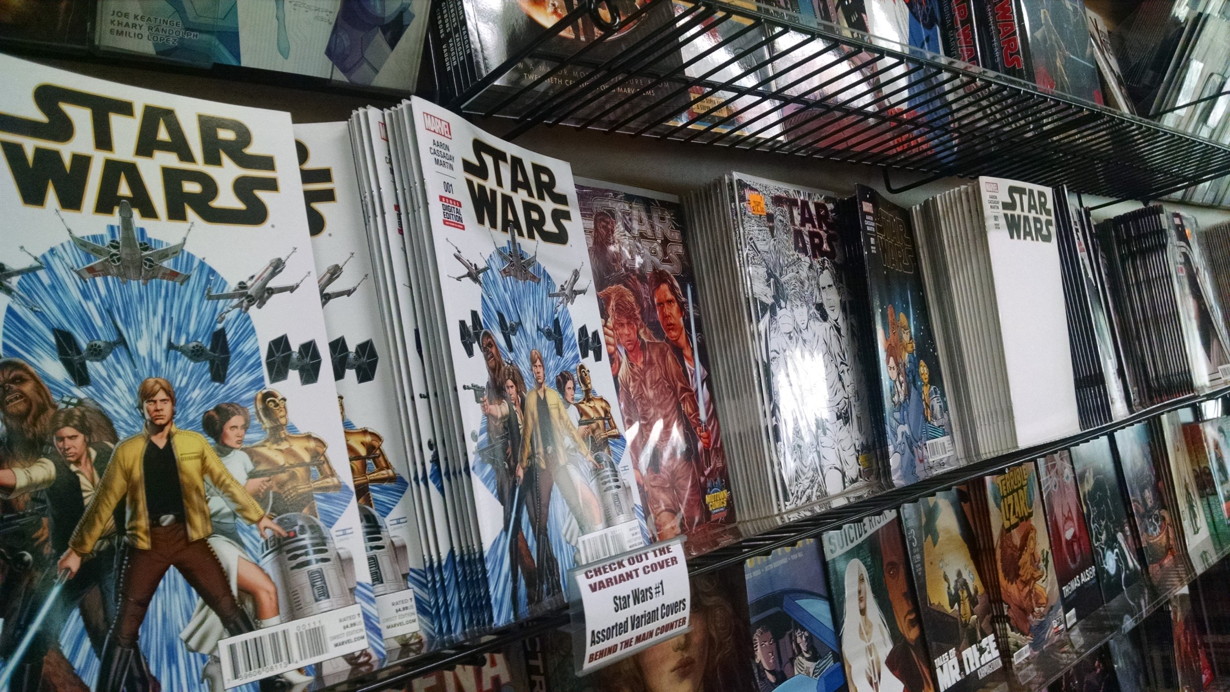 Star Wars #1 Comic 2015: Marvel Awakens The Force with Debut Issue ...